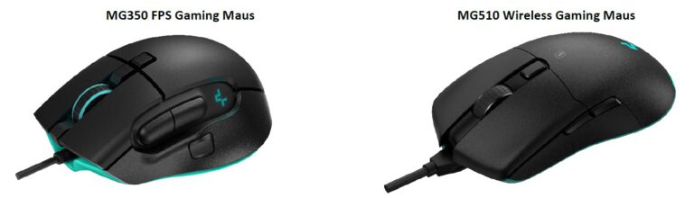 DeepCool veröffentlicht die MG350 und die MG510 Gaming-Mäuse – DataHolic