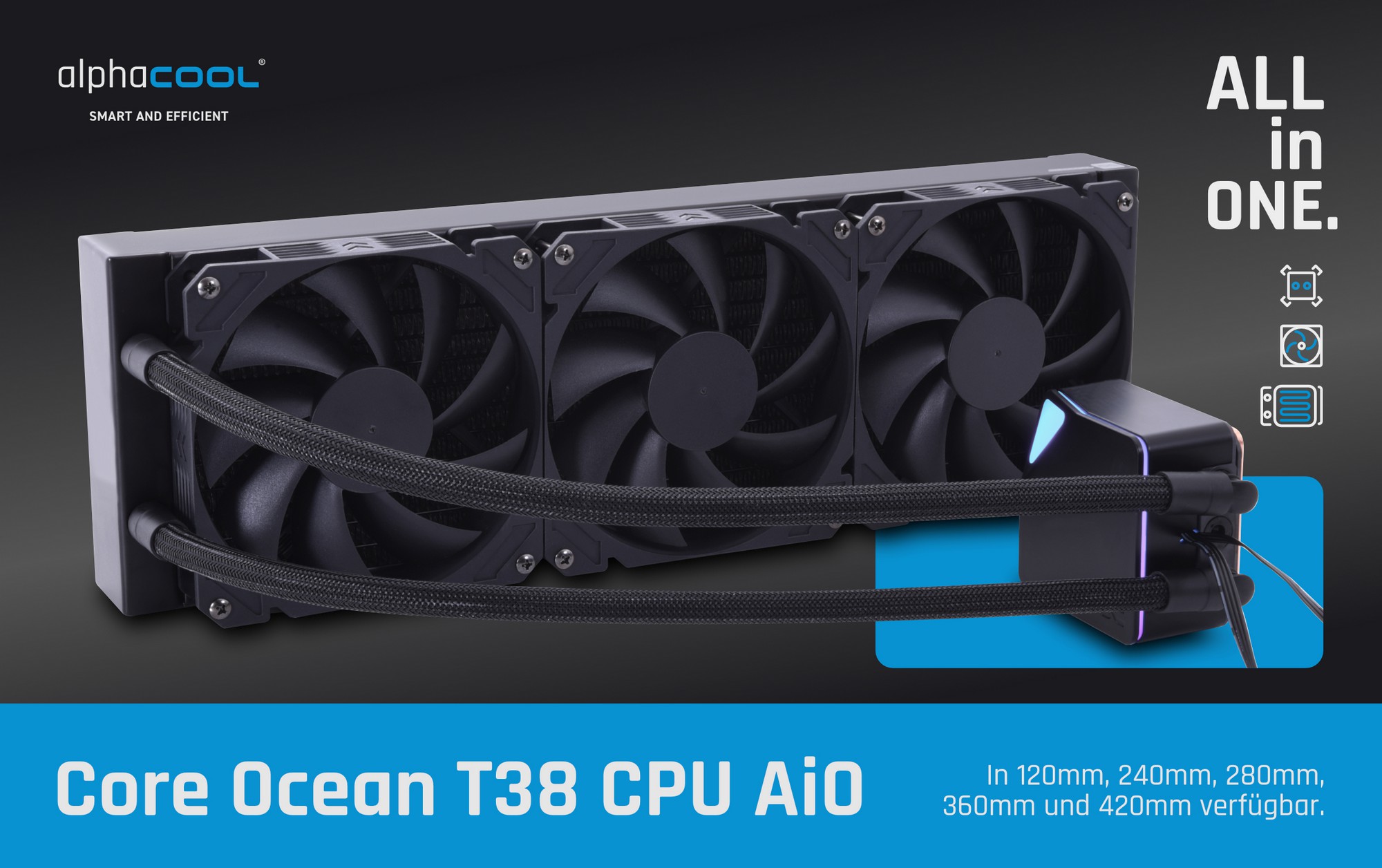 New AiO for CPU Watercooling – DataHolic