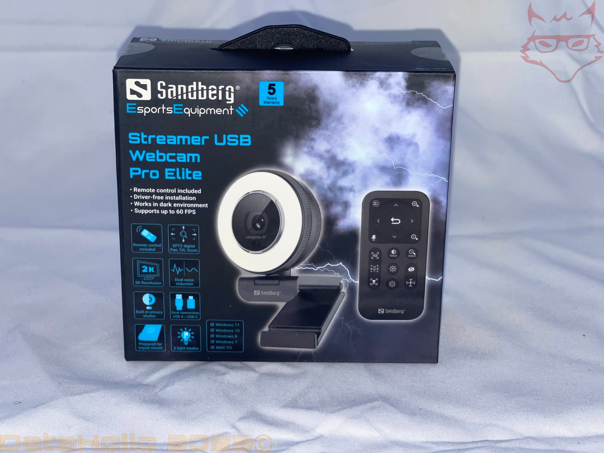 Streamer USB Webcam Pro Elite von Sandberg – DataHolic